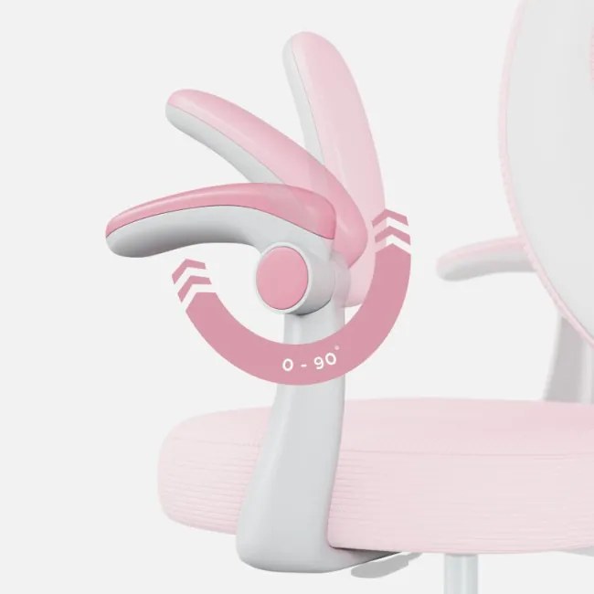 Dětská otočná židle Mark Adler Junior 3.1 Pink