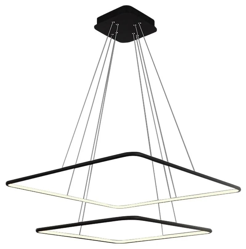 Závěsné LED svítidlo Nix, 2x LED 50w, 3000k, b