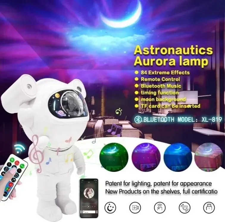 Hvězdný projektor Astronaut s dálkovým ovládáním