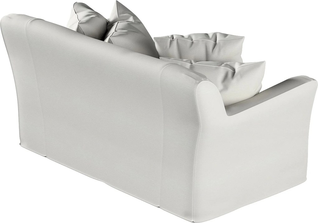 Potah na pohovku IKEA Tomelilla 2-místná nerozkládací barva šedá látka lesklé, pletený vzor, sametová