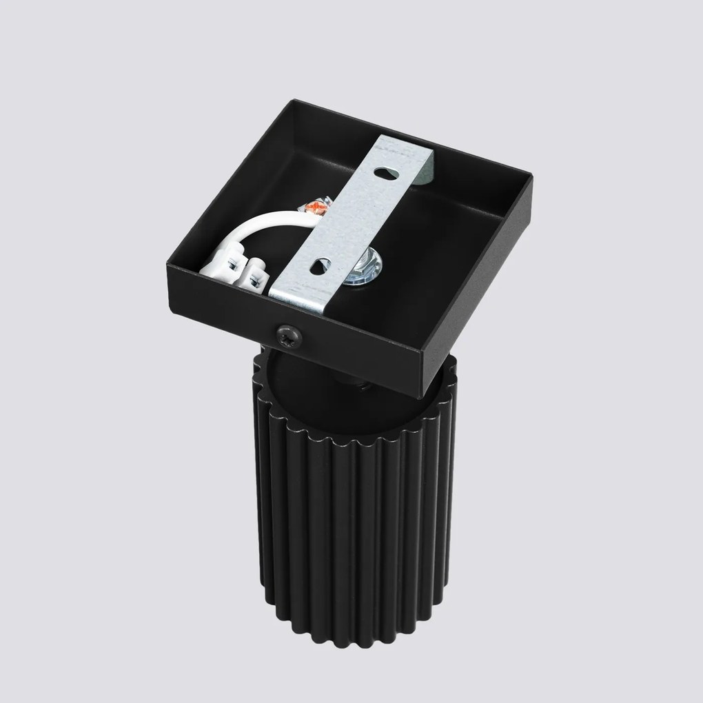 Sollux Lighting Nástěnné svítidlo KARBON Černá