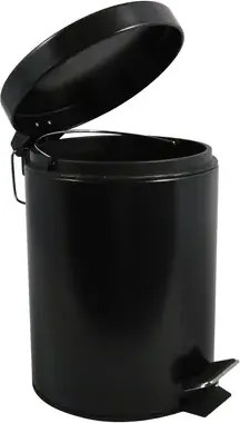MSV UNIS pedálový odpadkový koš 5 L černá / ocel