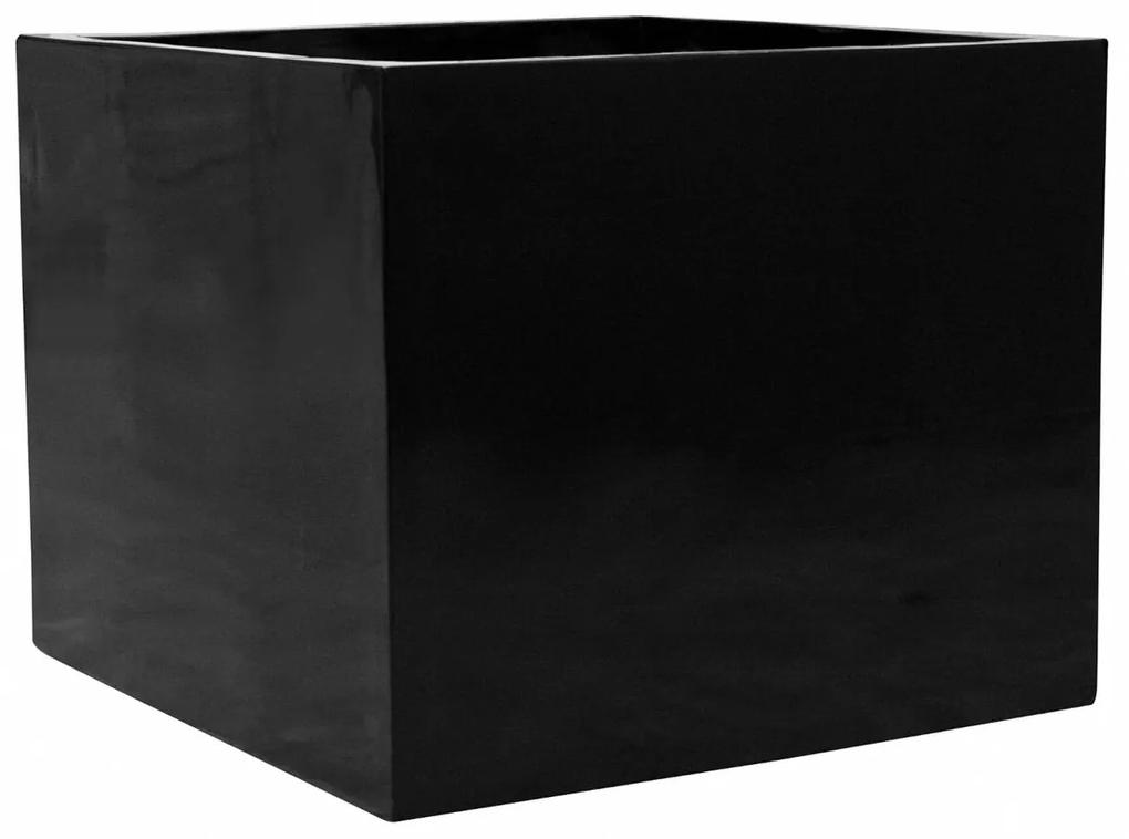 Květináč Jumbo Max, barva černá, více velikostí - PotteryPots Velikost: M - v. 70 cm, ⌀ 70 cm