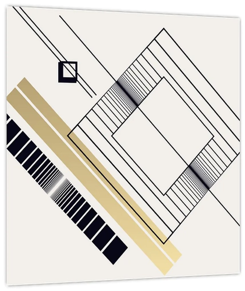 Obraz - Geometrické tvary N⁰6 (30x30 cm)
