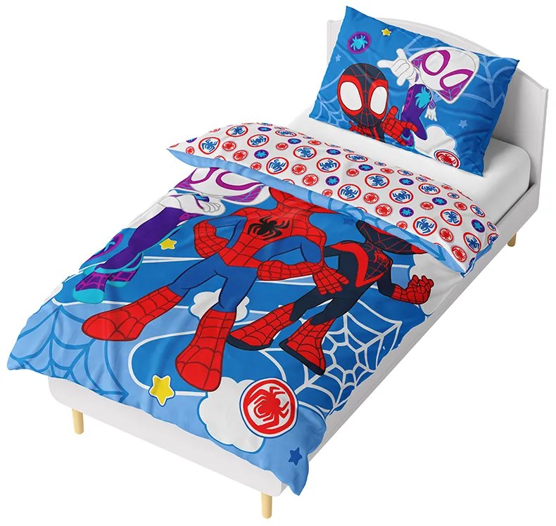 Mikroplyšové povlečení Spidey Úžasní Přátelé