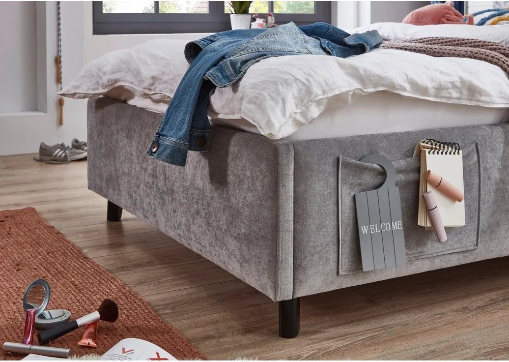 Šedá dětská postel bez roštu 120x200 cm Cosy – Meise Möbel