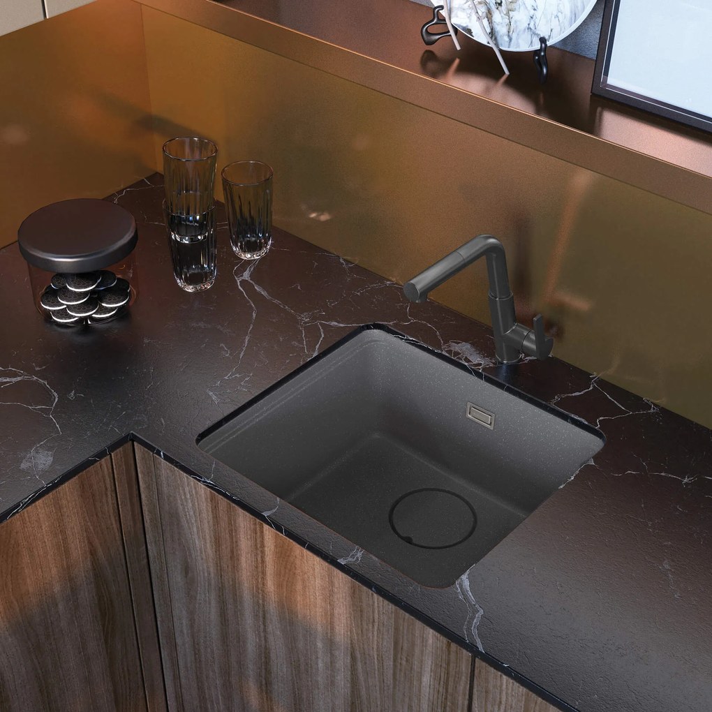 Deante Granite sink, 1-bowl