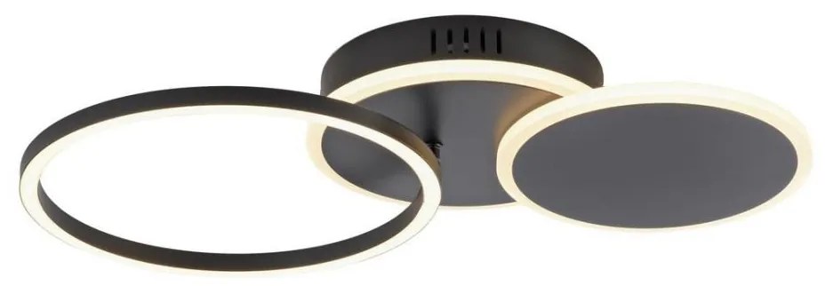 Leuchten Direkt 14116-18 - LED Stropní svítidlo SEVENT LED/25,5W/230V černá
