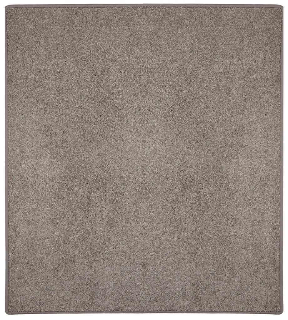 Vopi koberce Kusový koberec Capri béžový čtverec  - 100x100 cm