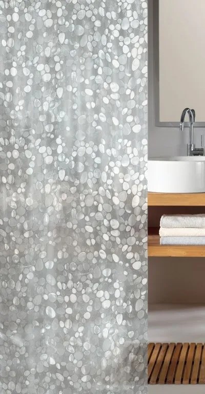 CRISTAL sprchový závěs 180x200cm, PVC clear (5174116305)