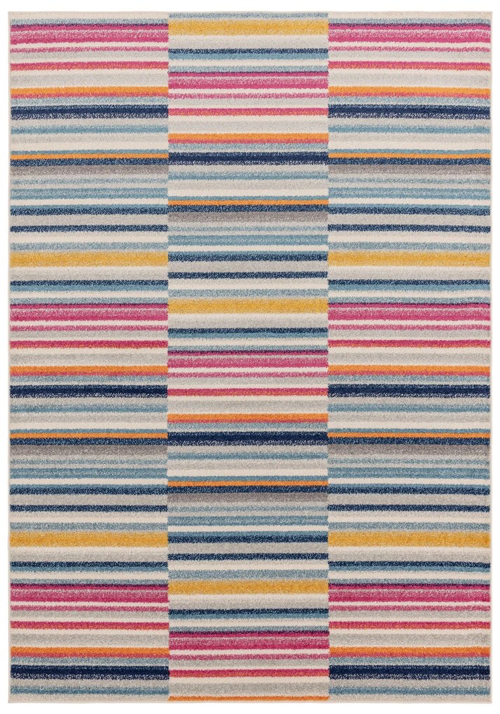 Tribeca Design Kusový koberec Jars Multicolor Stripe Rozměry: 66x240 cm