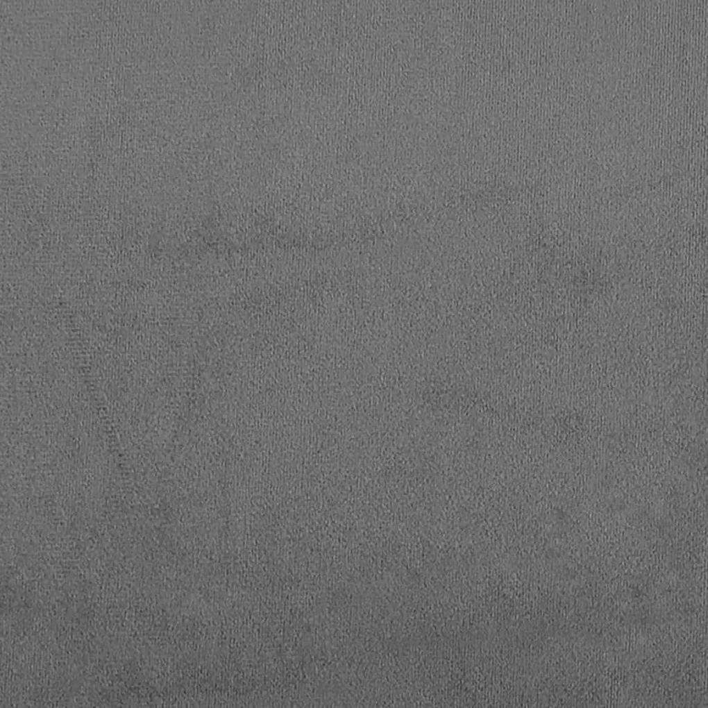vidaXL 3místná pohovka s polštáři 180 cm tkanina z mikrovlákno [3200979] Barva: Tmavě šedá