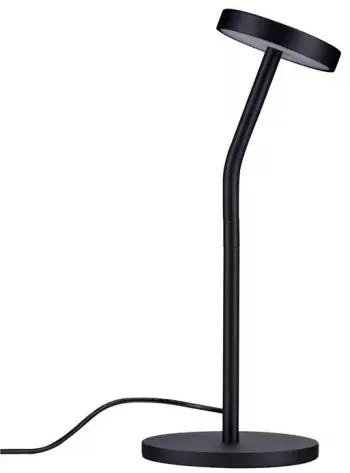 LED černá stolní lampa Logos