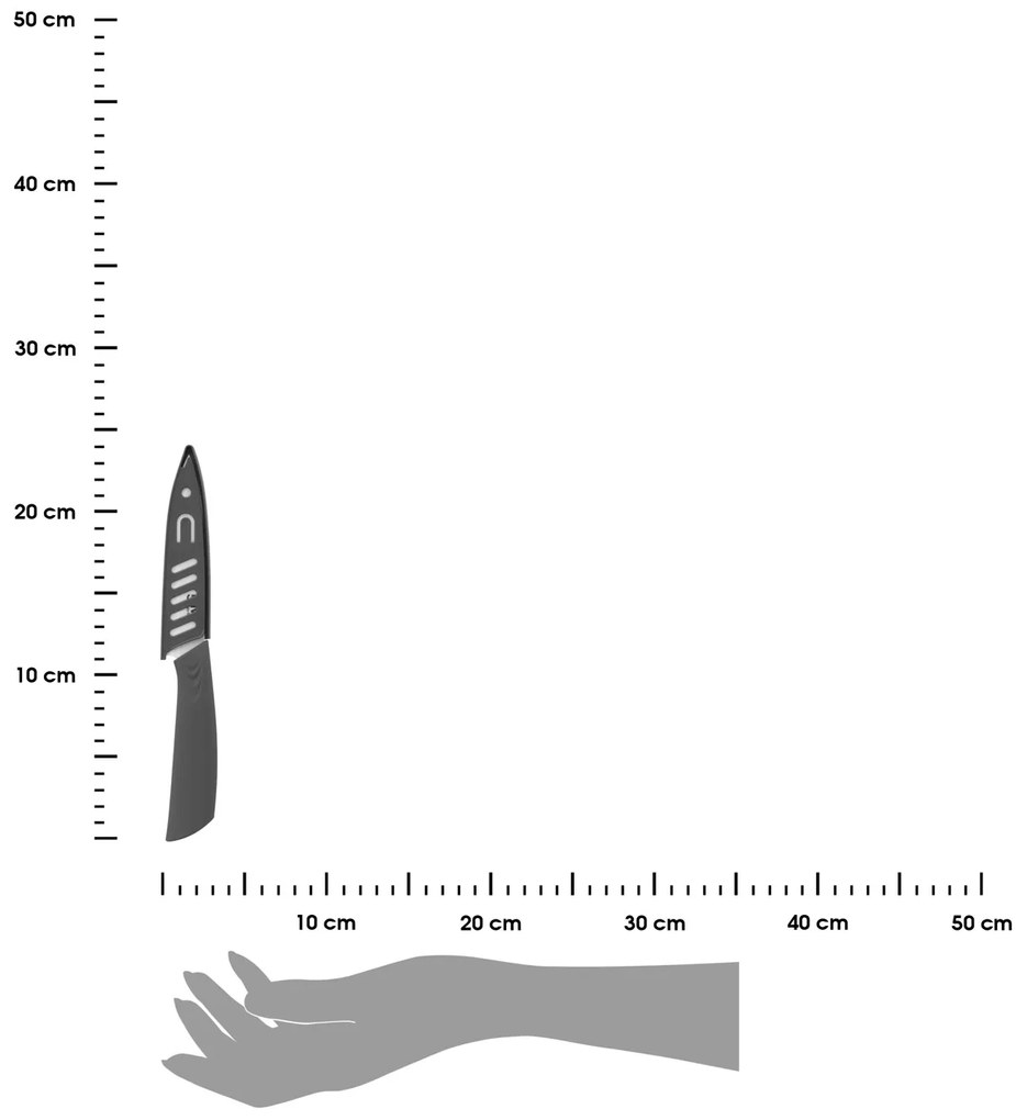 Keramický kuchyňský nůž Zirco 24 cm