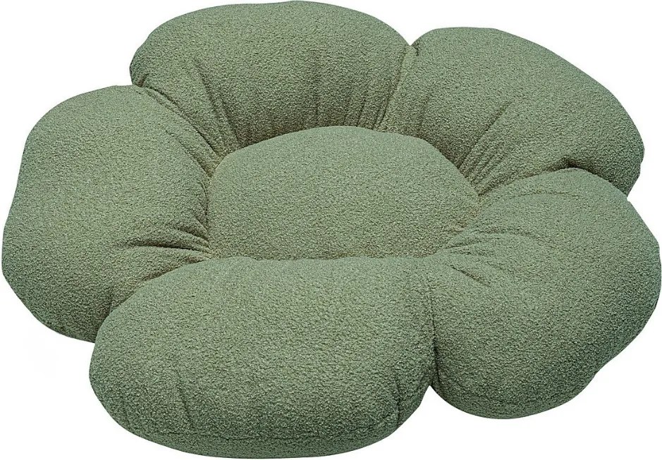 Sedací puf do dětského pokoje BOUCLÉ Zvolte barvu: Modrá