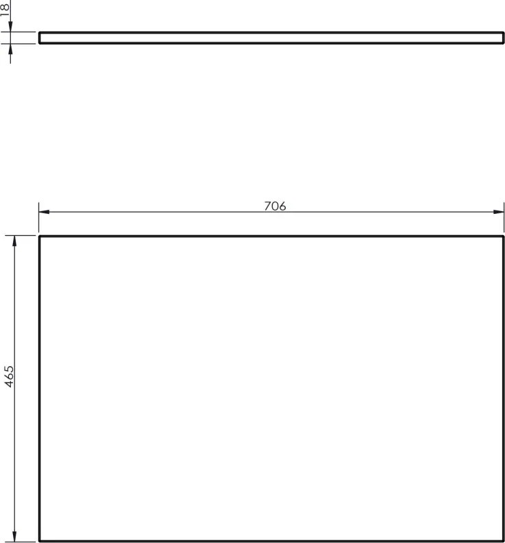 Mexen Rivel koupelnová skříňka pod umyvadlo 70 cm s deskou, 2 zásuvky, drážkovaná, ořech - 91A20-07047-2-BFFC86