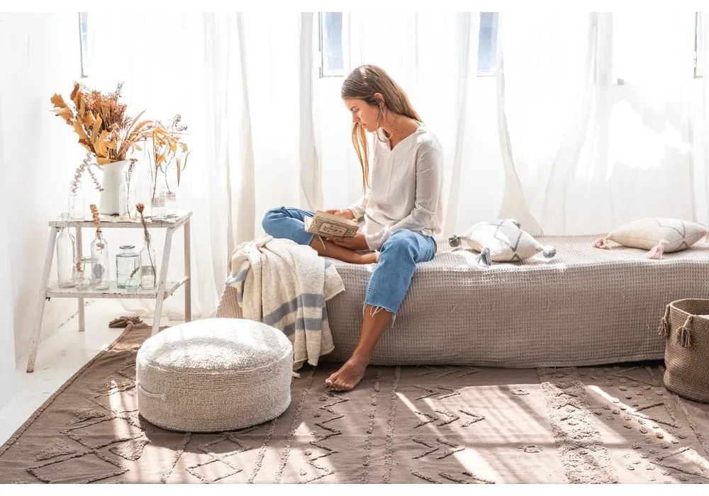 Krémový sedací vak Chill Natural – Lorena Canals