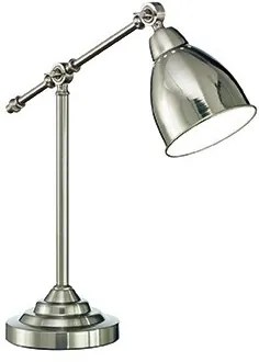 Stolní lampa Newton Nickel