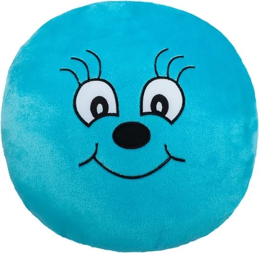 Bellatex Polštářek Kulička 35 cm, (průměr) Modrá