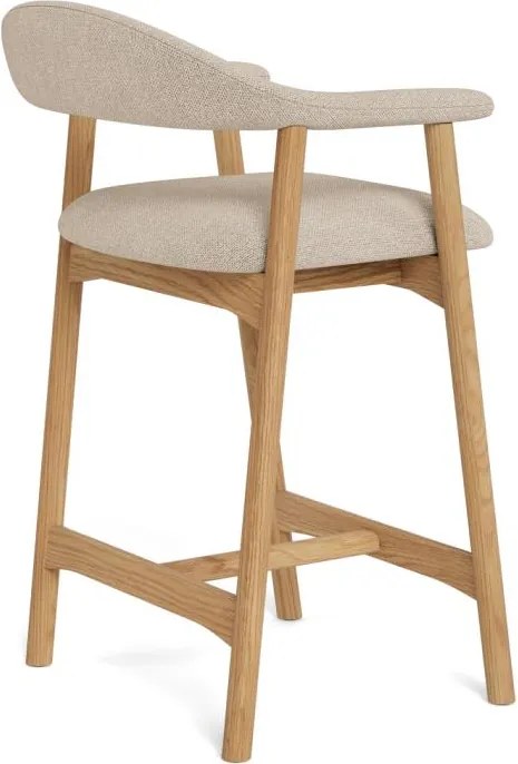 ACTONA Designová barová stolička ADDI písková