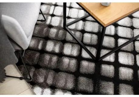 koberec INTERO REFLEX 3D MŘÍŽ šedá velikost 160x220 cm | krásné koberce cz