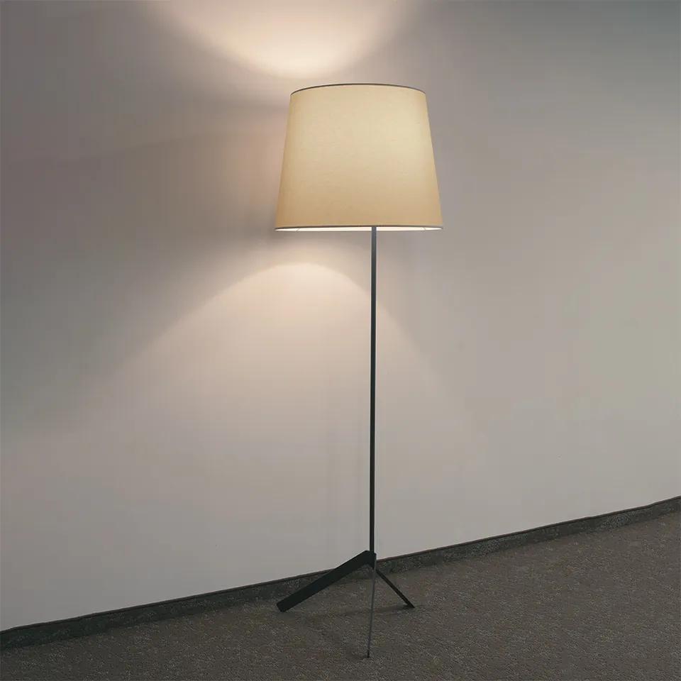 Odolná stojací lampa Bivio Floor  Odolná stojací lampa Bivio Floor Schirm: Ø 530 mm - Šedý, Výška: 1700 mm