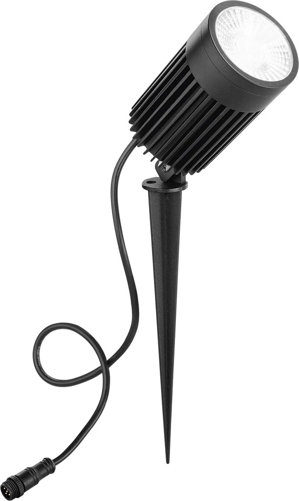 FAN LED-HAYDON-30 LED reflektor Haydon černý, 30 W, CCT 3000/4000/6500 K, IP67, s kolíkem - FANEUROPE