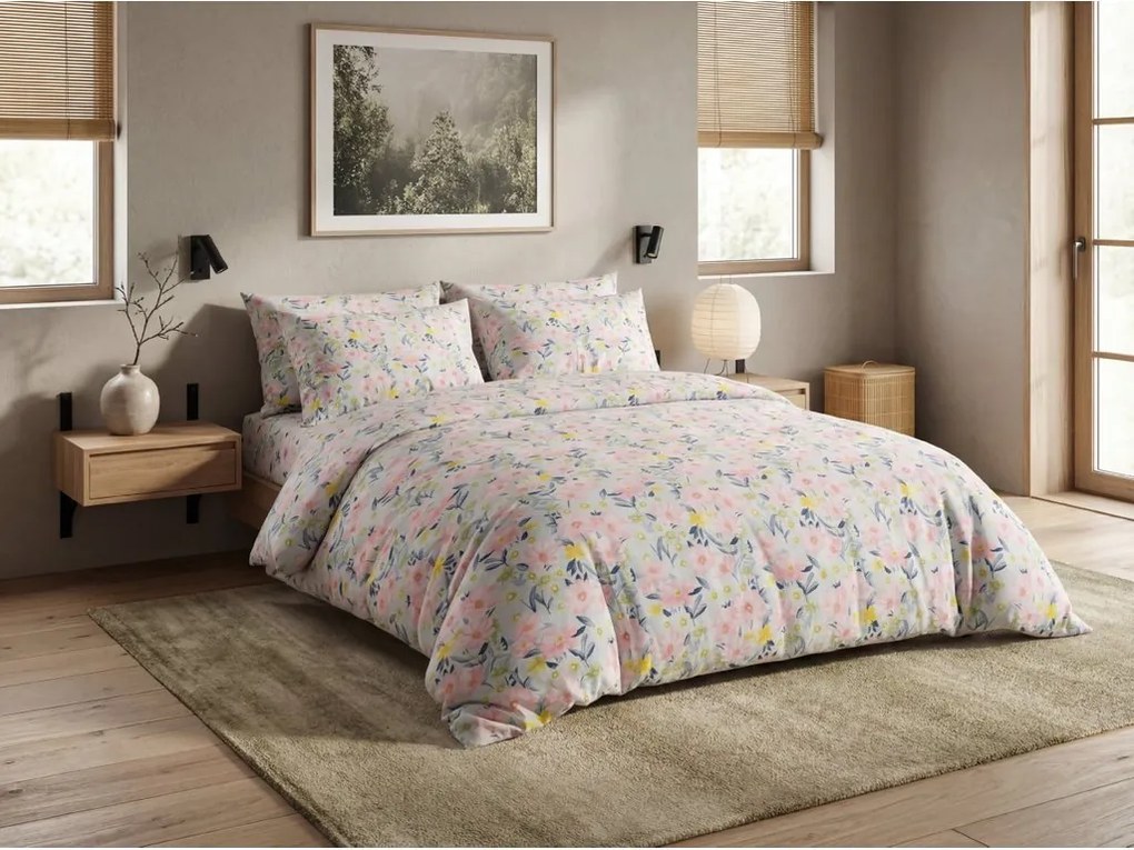 Povlečení z mikrovlákna GARDENIA, barevné Rozměr povlečení: 2 ks 70 x 80 cm | 160 x 200 cm