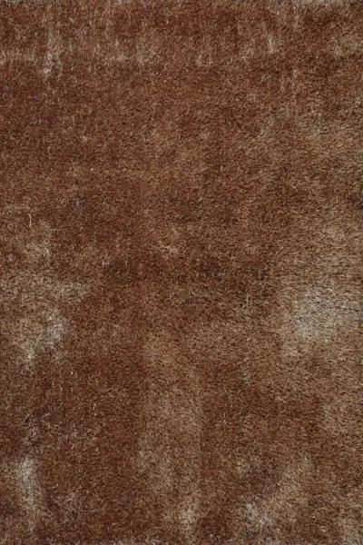 Jutex Kusový koberec s vysokým vlasem Borneo Shaggy 133A hnědý 160x220 cm |  BIANO