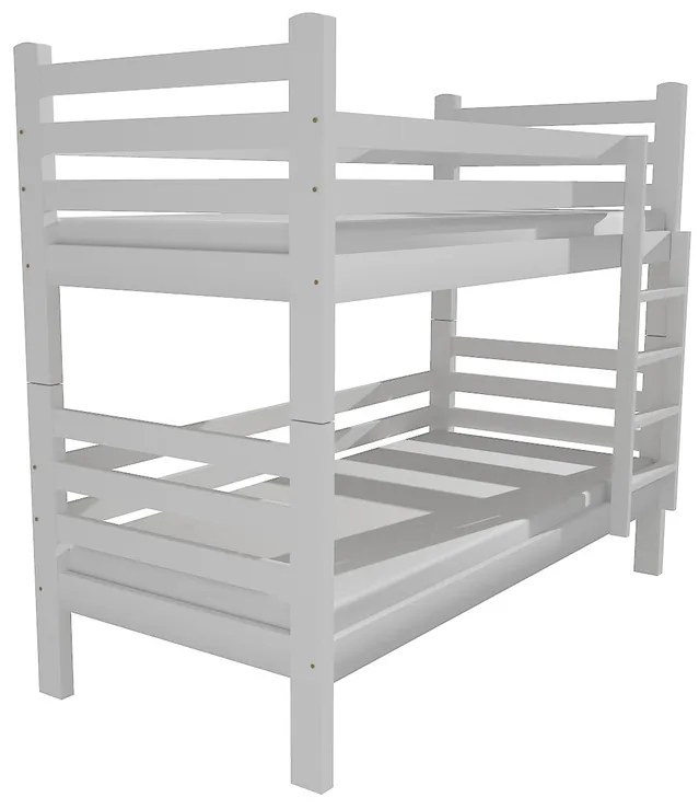 Vomaks Patrová postel M 007 NEW* 90 x 180 cm netransparentní barva šedá 80 cm