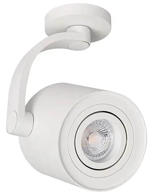 Moderní bodové svítidlo Bross arm bílé