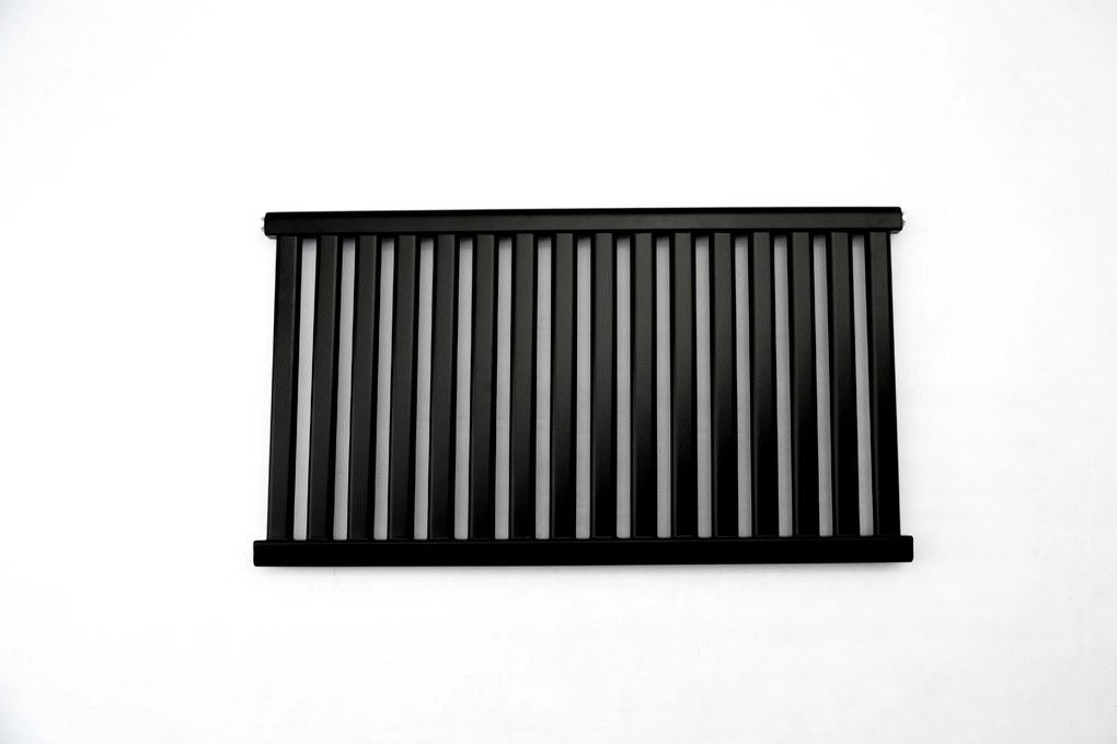Regnis Kalipso Room, topné těleso 540x1200mm s připojením 500mm, 637W, černá matná, KPP/1200/540/D500/BLACK