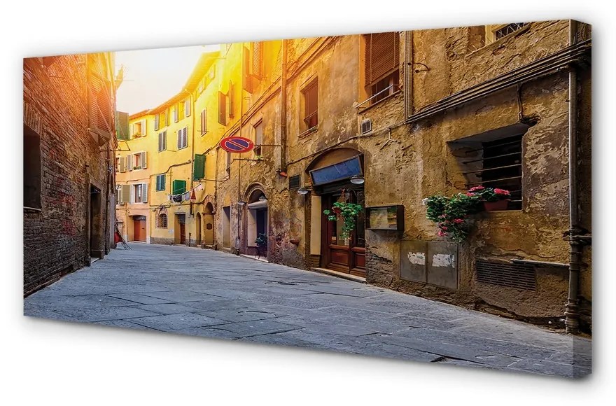 Obrazy na plátně Italy Street budovy 120x60 cm