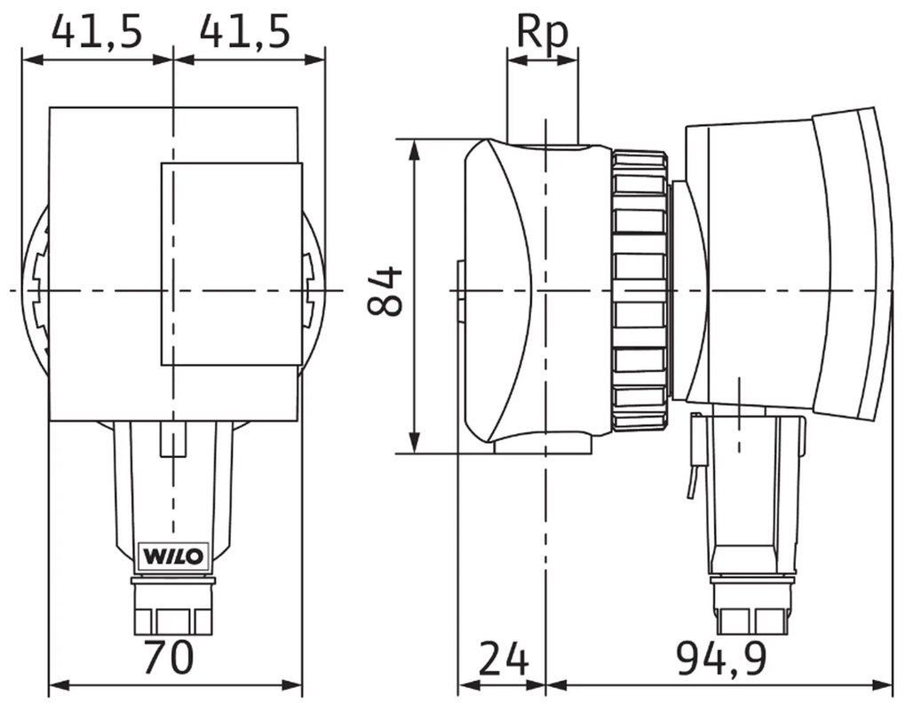 WILO Star-Z NOVA 230V Cirkulační čerpadlo 4132760