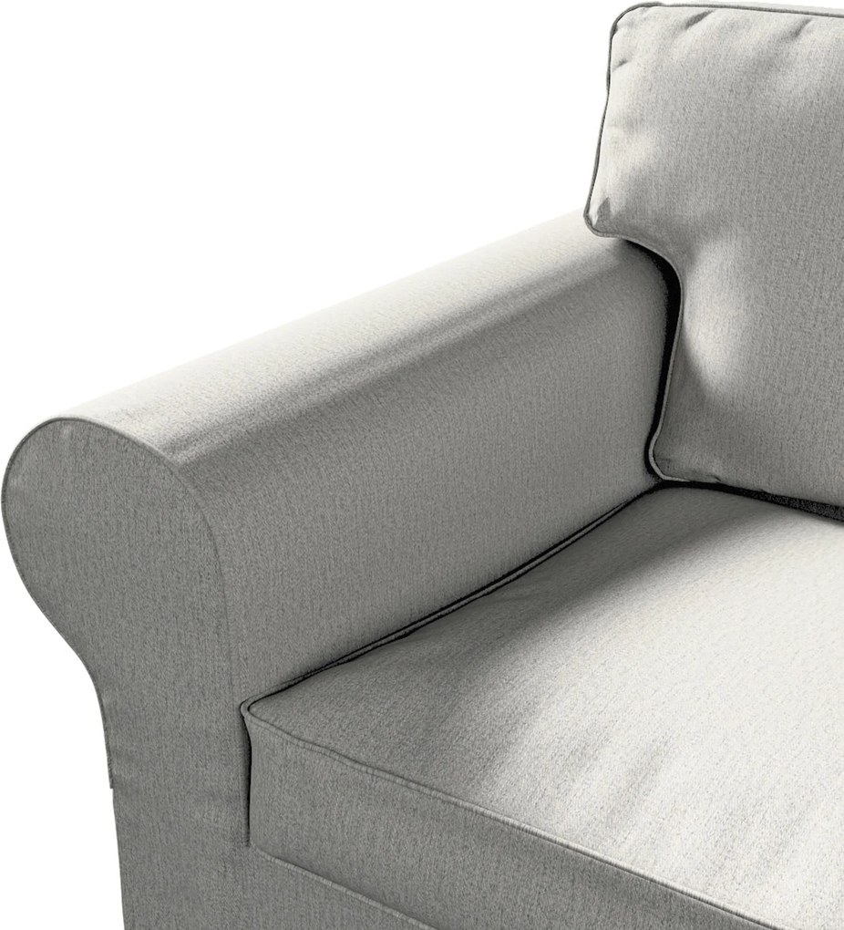 Potah na pohovku IKEA Ektorp 2-místná rozkládací NOVÝ MODEL 2012 barva šedá látka pletený vzor