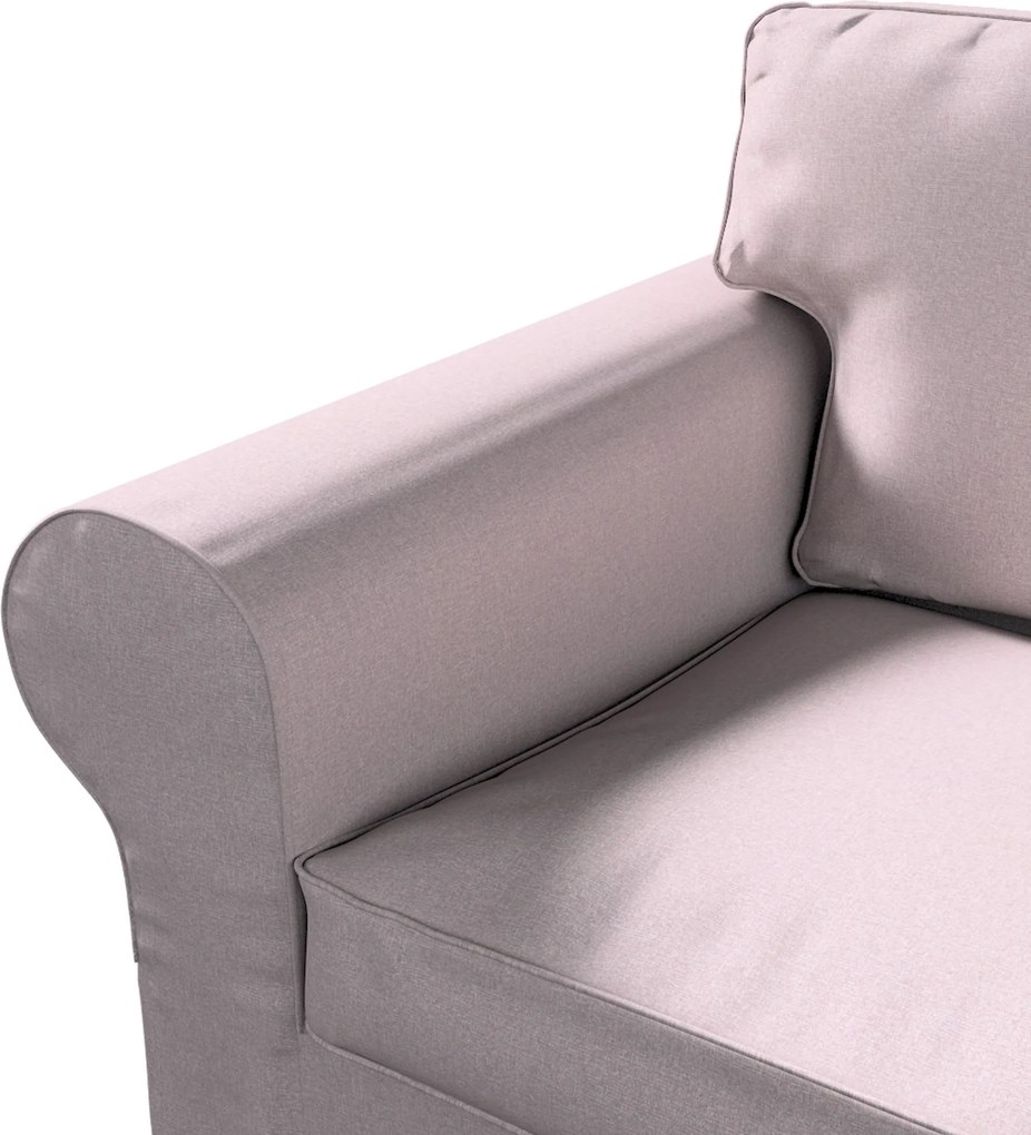 Potah na pohovku IKEA Ektorp 2-místná rozkládací NOVÝ MODEL 2012 barva růžová látka pletený vzor