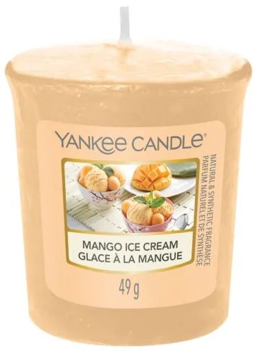 Yankee Candle Vonná Svíčka Votivní Mango Ice Cream, 49 g