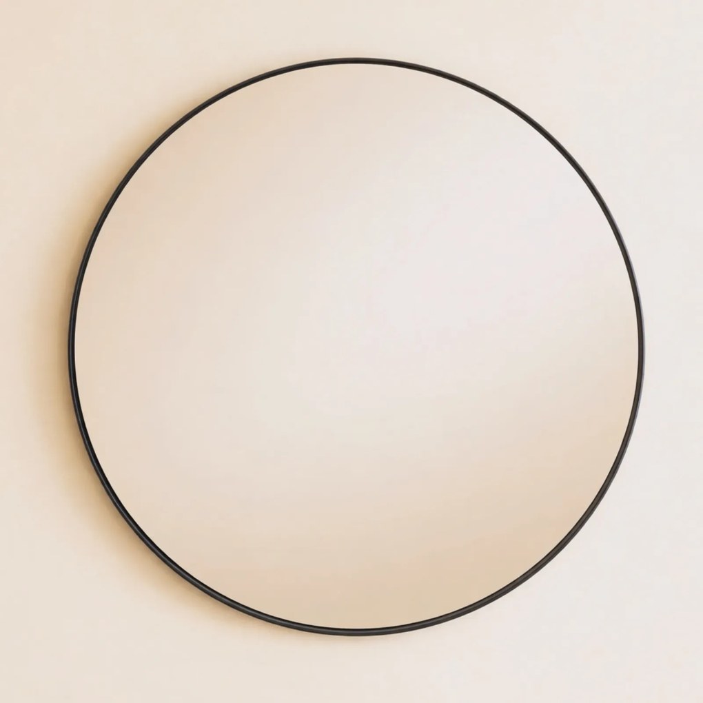 Kulaté nástěnné zrcadlo MIRA, Ø 80 cm