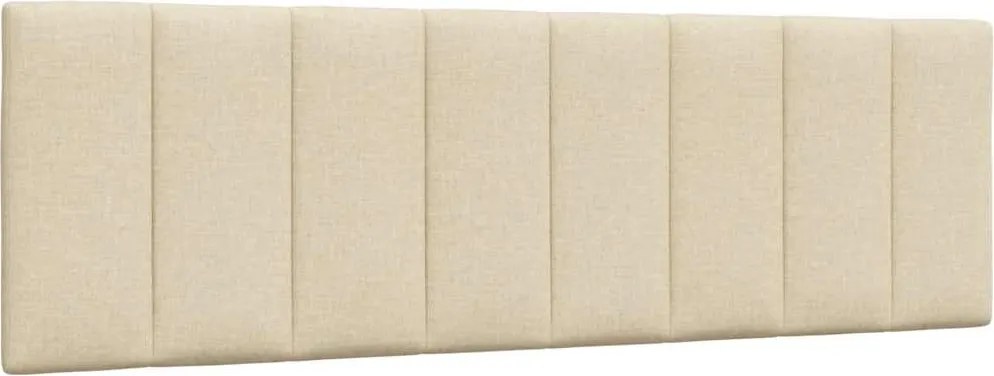 Rám postele bez matrace Hanko krémový 160 x 200 cm textil 3310403