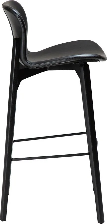 Černá barová židle (výška sedáku 68 cm) Paragon – DAN-FORM Denmark