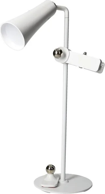 Bílá LED stolní lampa (výška 47,5 cm) 4in1 – Brandani