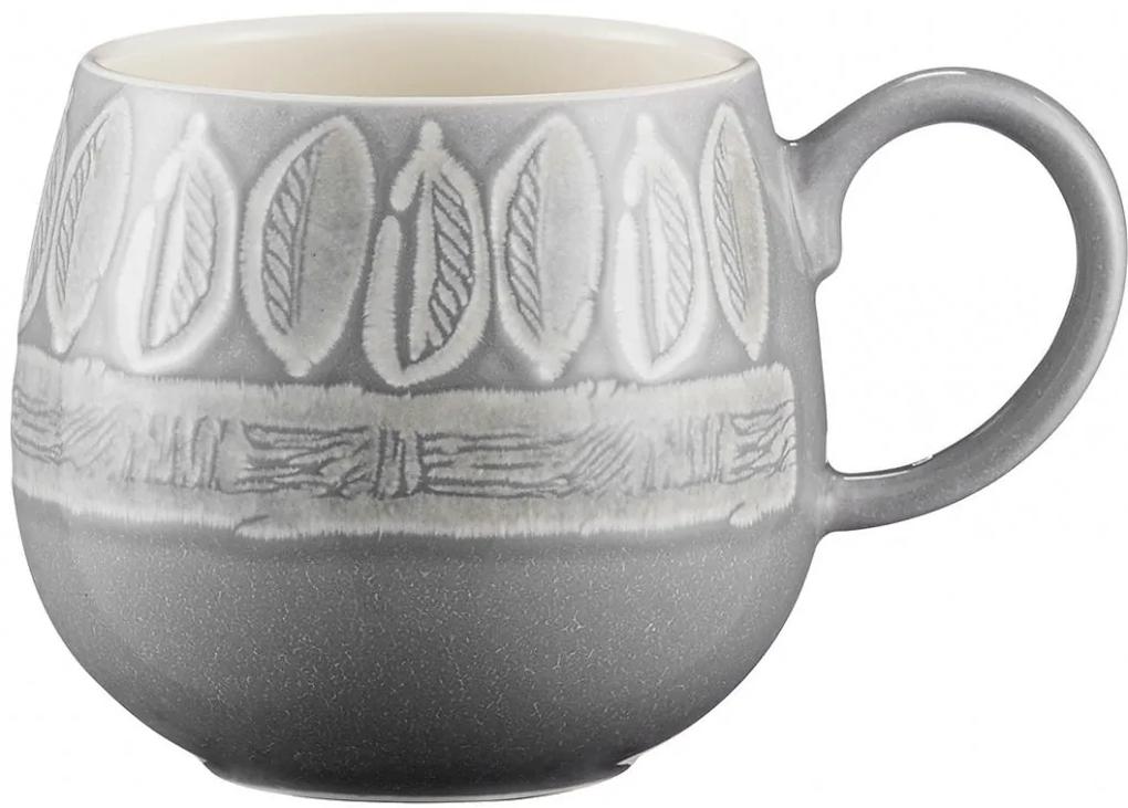 MASON CASH Impression Grey mug hrnek s uchem 0,35l/13x9 cm