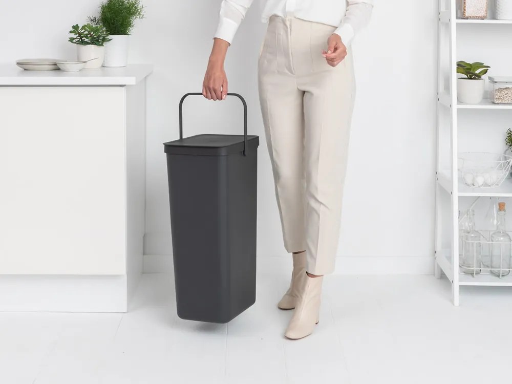 Brabantia Koš Sort&Go 40L šedá