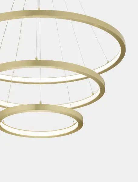 LED lustr Empatia 180 zlaté