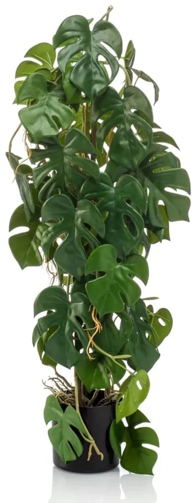 Emerald Umělá monstera 75 cm v květináči