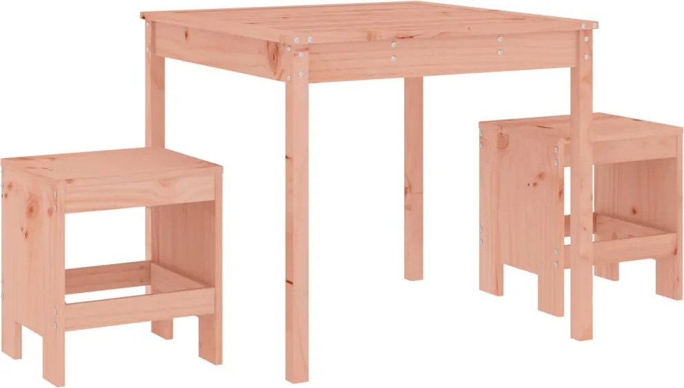 3dílný zahradní bistro set masivní dřevo douglasky 3157708