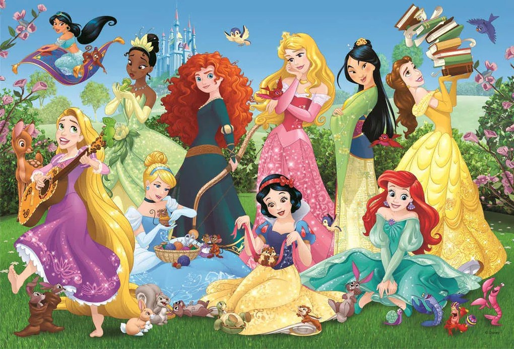 TREFL PUZZLE Disney Okouzlující Princezny 41x28cm 100 dílků skládačka tr16417