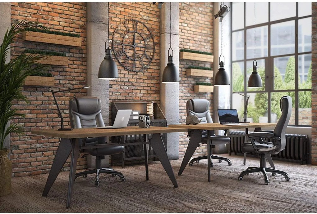 Ergonomická kancelářská židle, výškově nastavitelná otočná židle