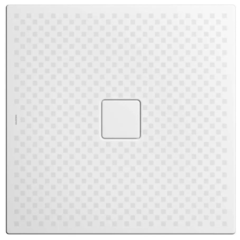 Kaldewei Avantgarde - Sprchová vanička Conoflat 786-1, 100x100 cm, celoplošný antislip, bez polystyrénového nosiče, bílá 465630020001
