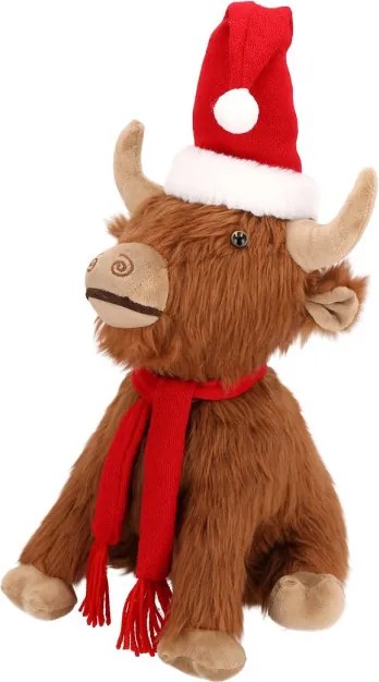 Vánoční dekorativní figurka jaka, kluk 31 cm